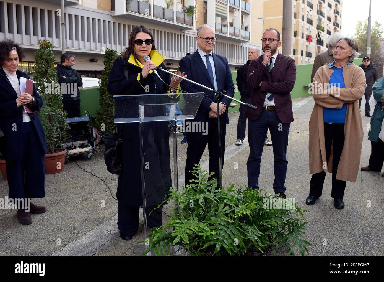 Rome, Italy. 09th Mar, 2023. The director of the European Institute of ...