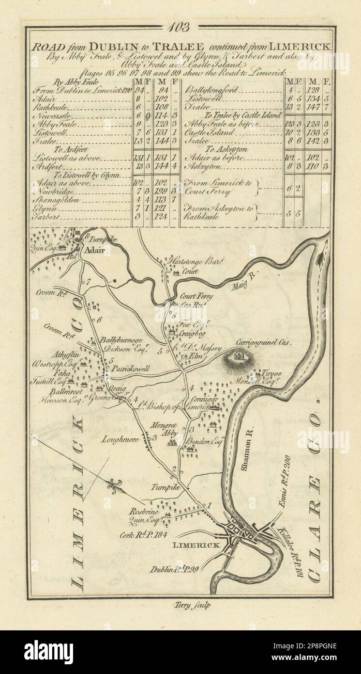 #103 Dublin to Tralee… from Limerick. Patrickswell Adare TAYLOR/SKINNER ...