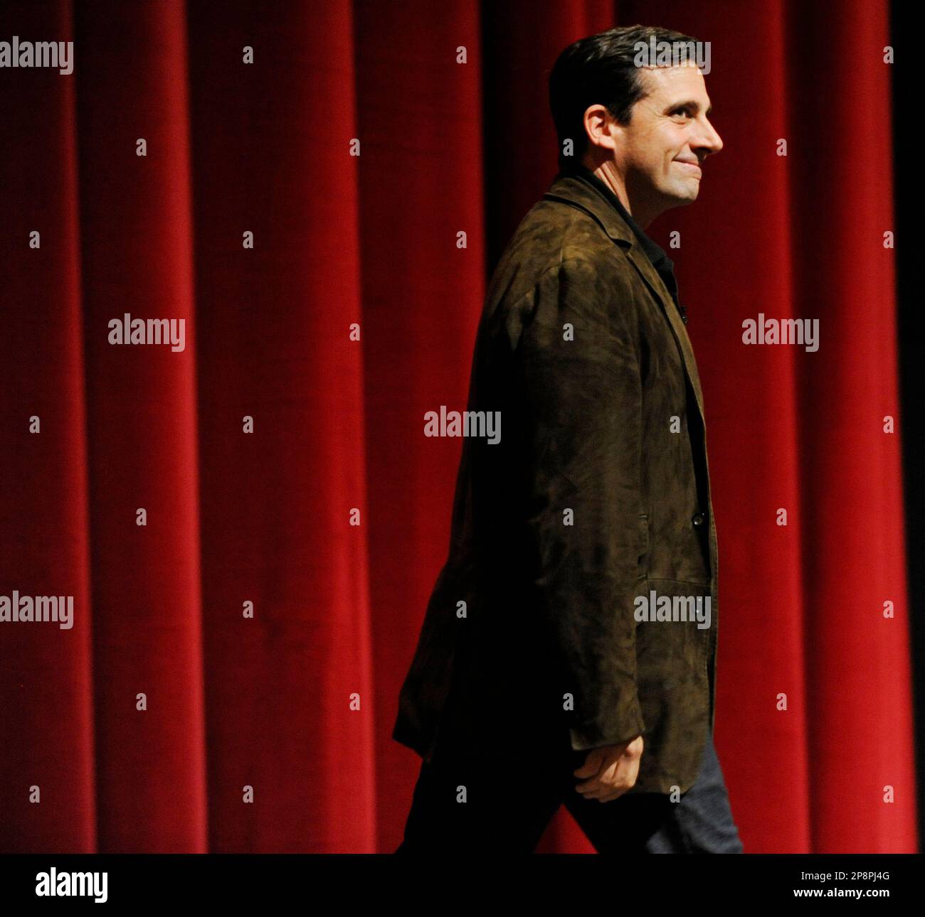 Steve Carell, a cast member in the television show "The Office ...