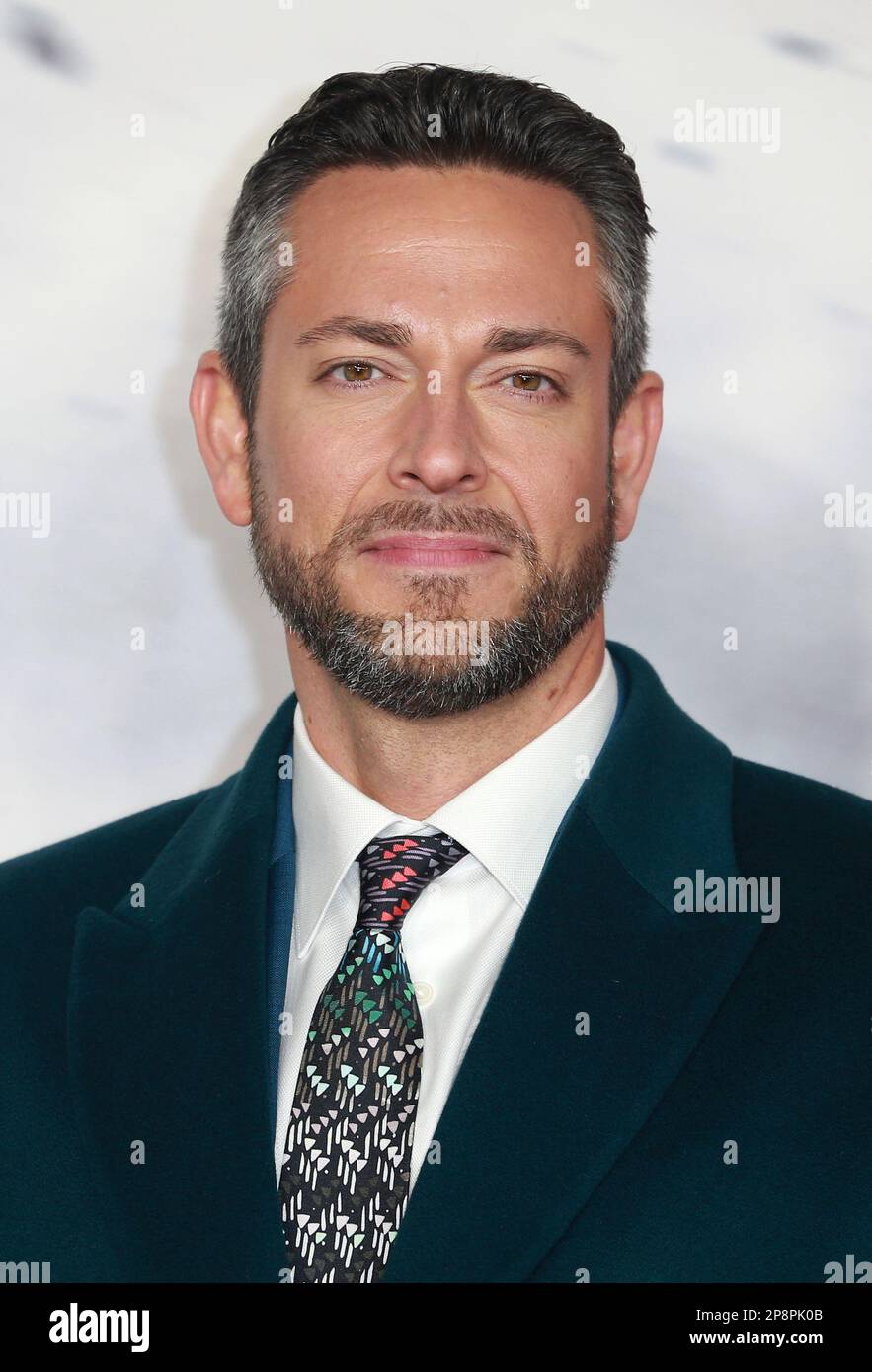 Zachary Levi attends the UK premiere of Shazam! Fury of the Gods at ...