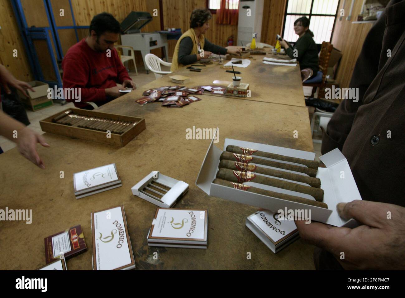 ** FOR STORY SLUGGED GRECIA CIGARROS ** In this Dec. 1, 2008 file photo ...