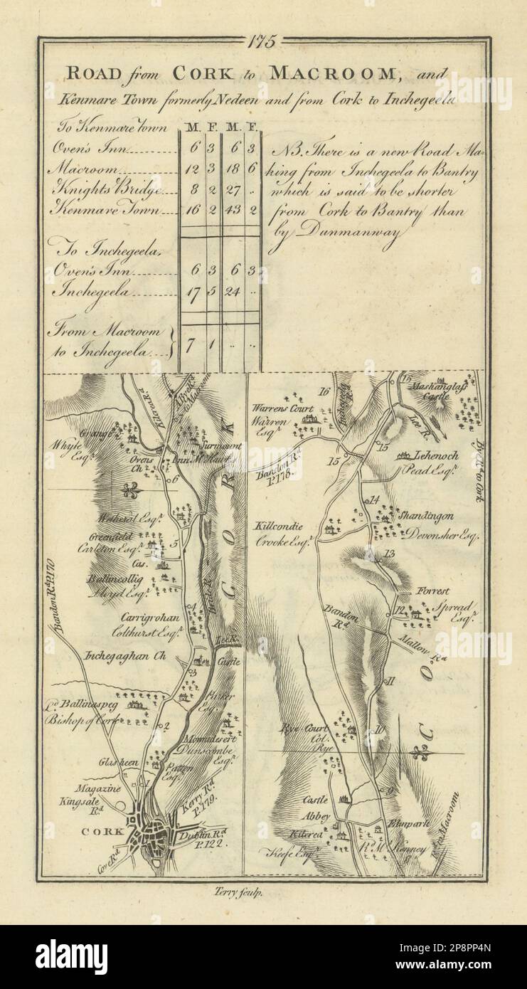 Macroom map hi-res stock photography and images - Alamy