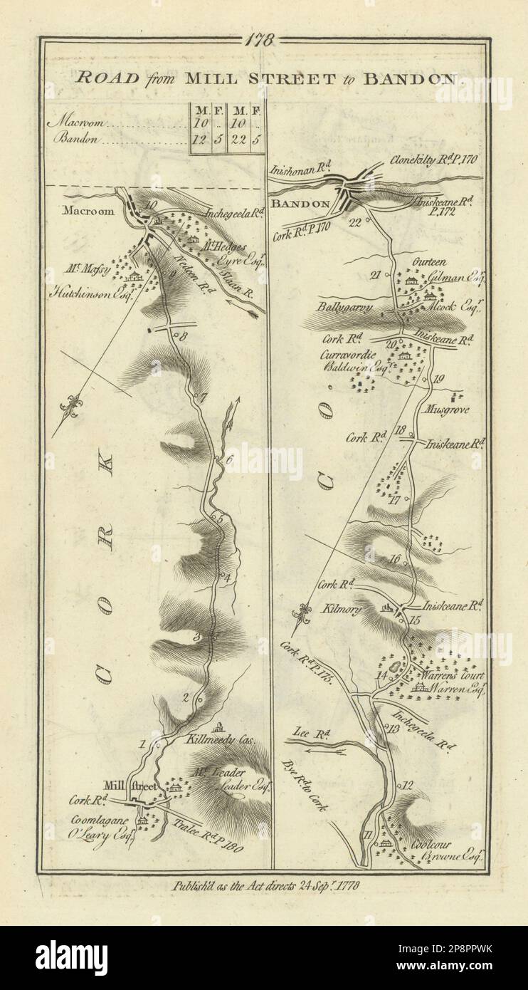 Macroom map hi-res stock photography and images - Alamy