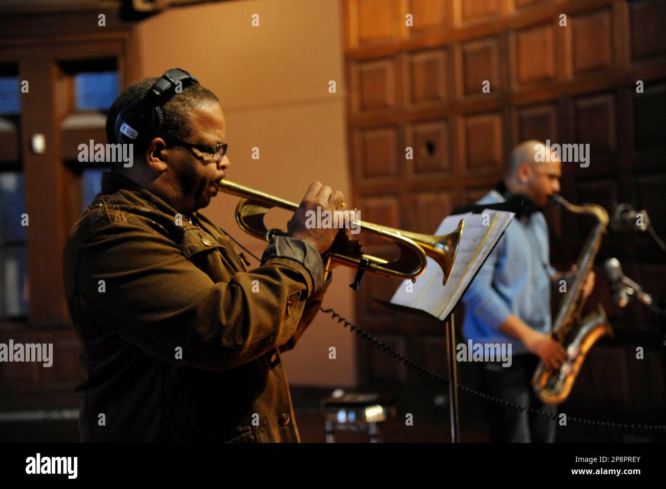Grammy-winning trumpeter Terence Blanchard records his latest album ...