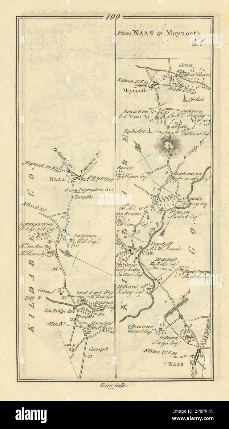 Clane map hi-res stock photography and images - Alamy