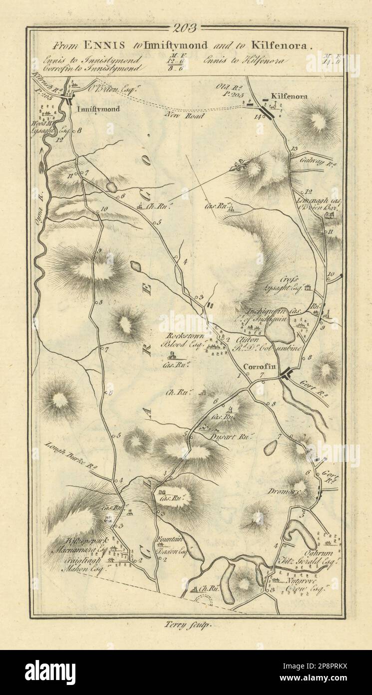 Kilfenora map hi-res stock photography and images - Alamy