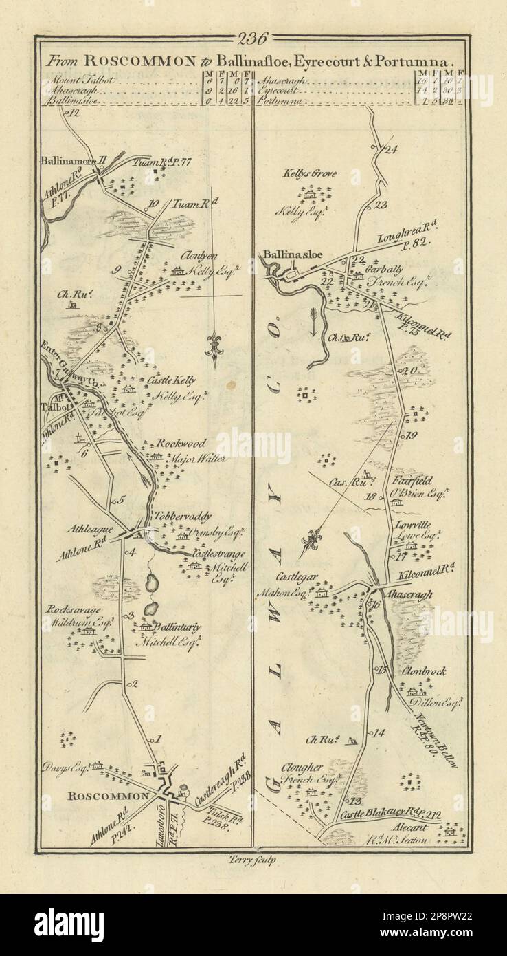 #236 Roscommon to Ballinasloe… Ballinamore Athleague. TAYLOR/SKINNER ...