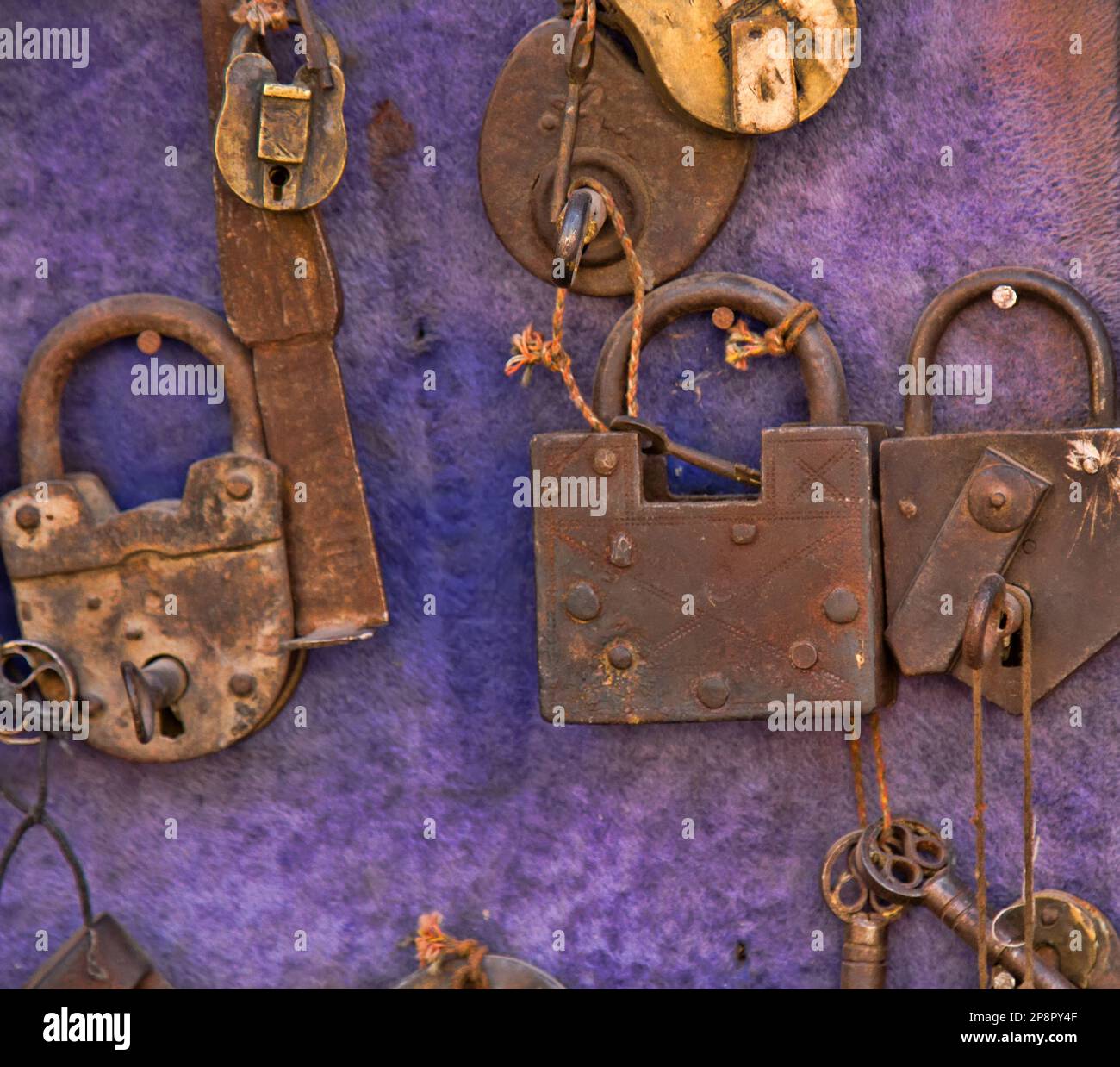 Padlocks collection hi-res stock photography and images - Alamy