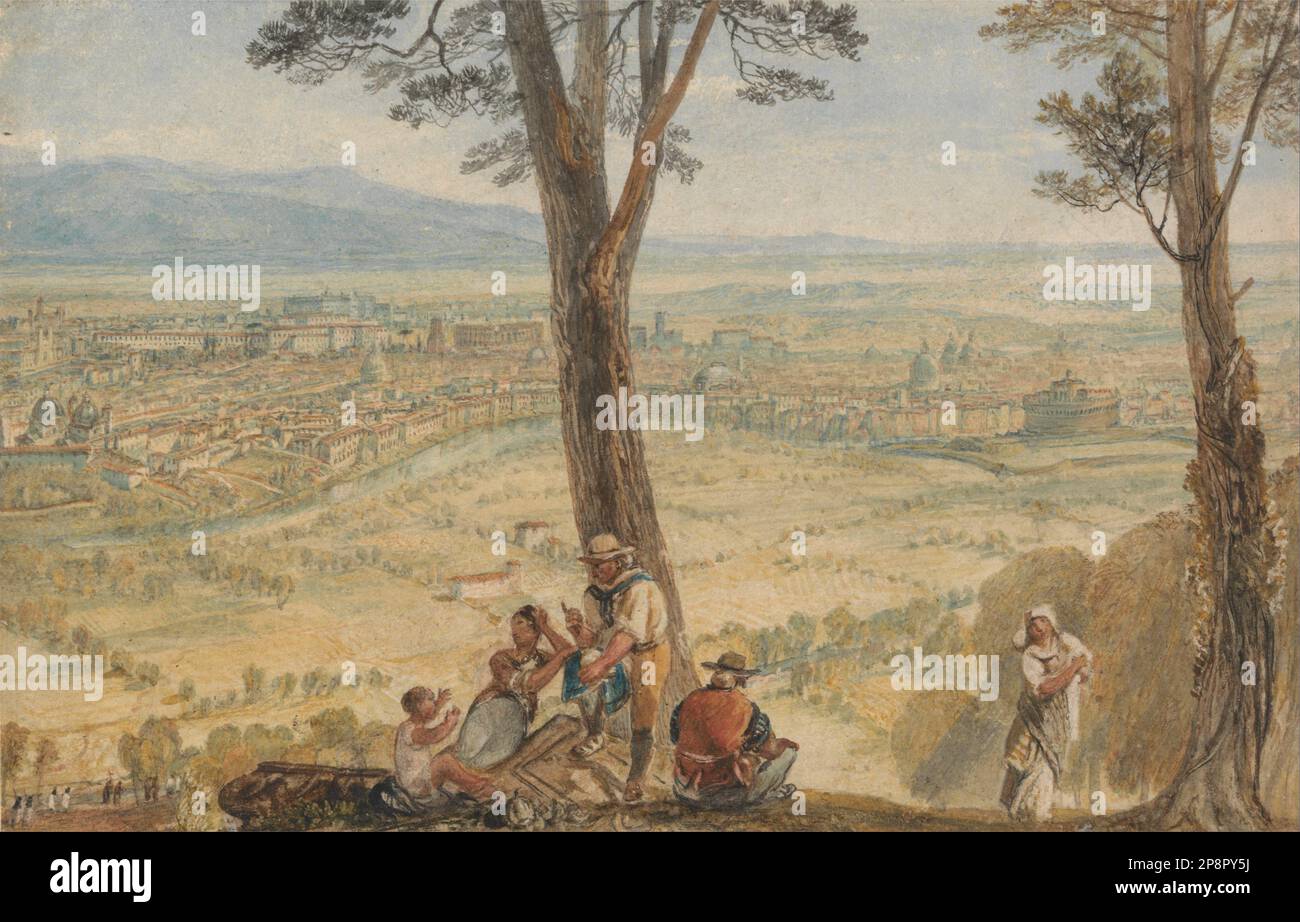 Joseph mallord william turner rome hi-res stock photography and images ...