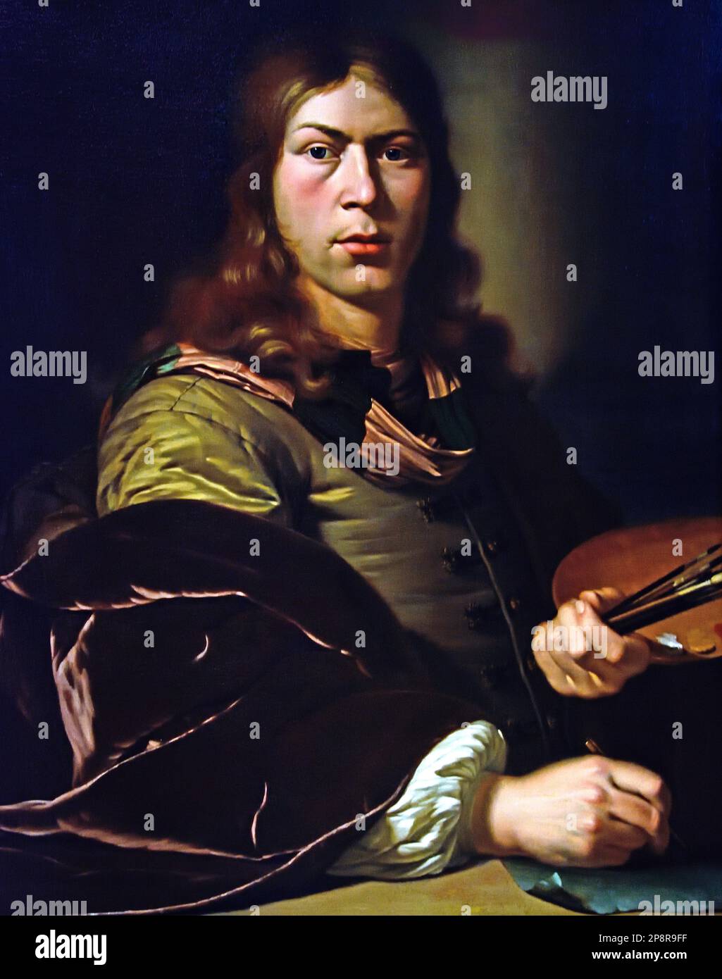 Self Portrait Jan van Mieris (1660–1690 Fine arts Museum, Leiden ...