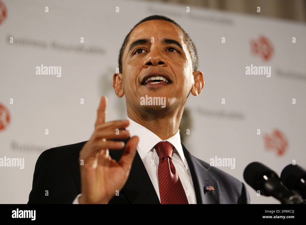 President Barack Obama addresses chief executive officers and business ...