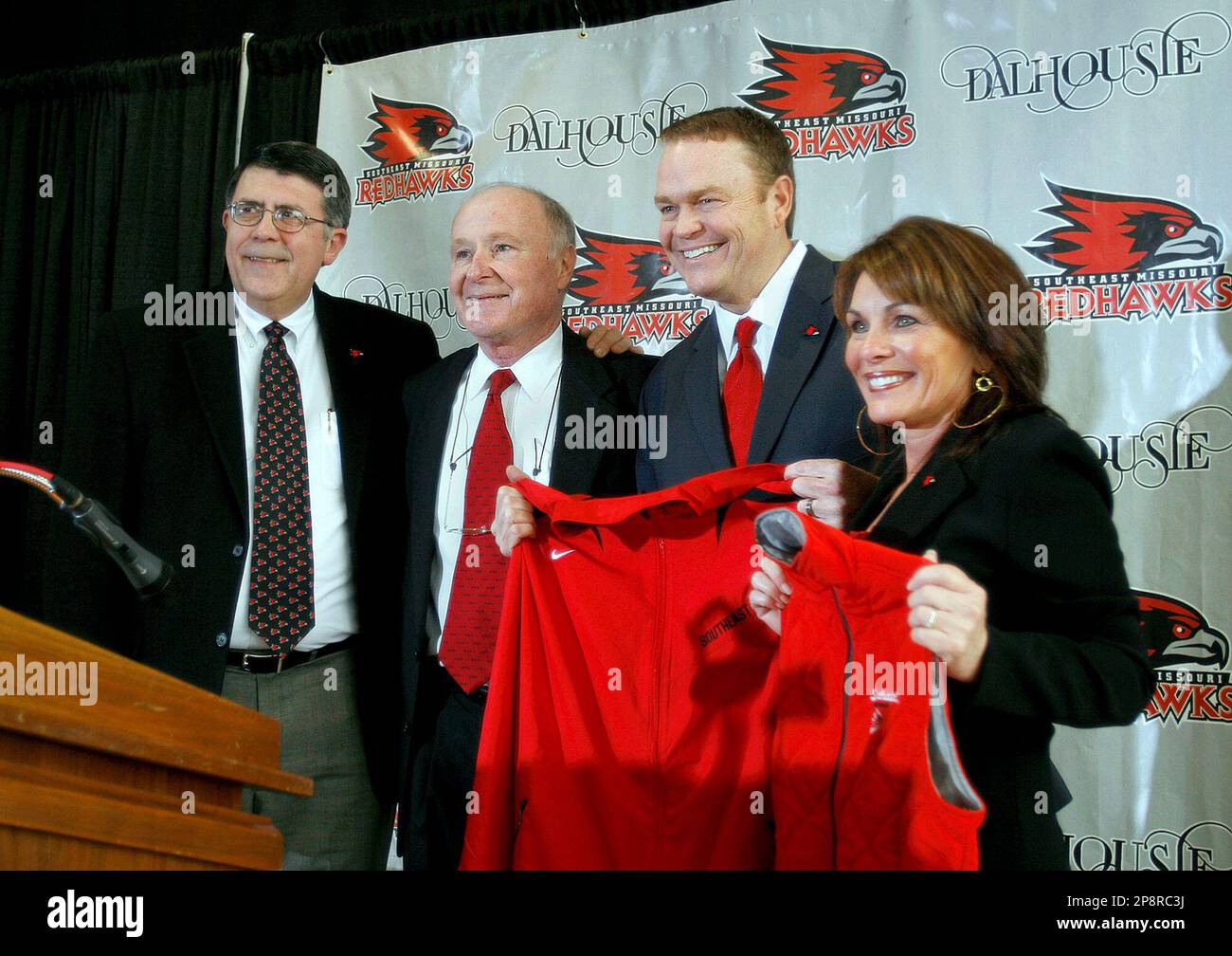 From left to right, Southeast Missouri State University president Ken ...