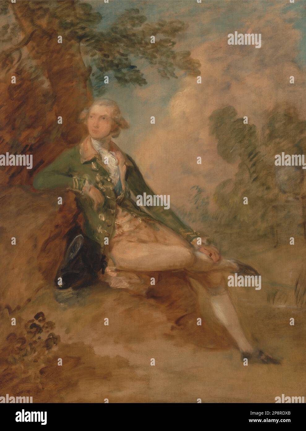 Edward Augustus, Duke of Kent circa 1787 by Thomas Gainsborough Stock ...