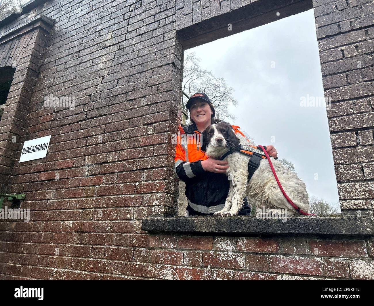 Karen Kelly, the Irish Civil Defence K9 Units first fully trained ...