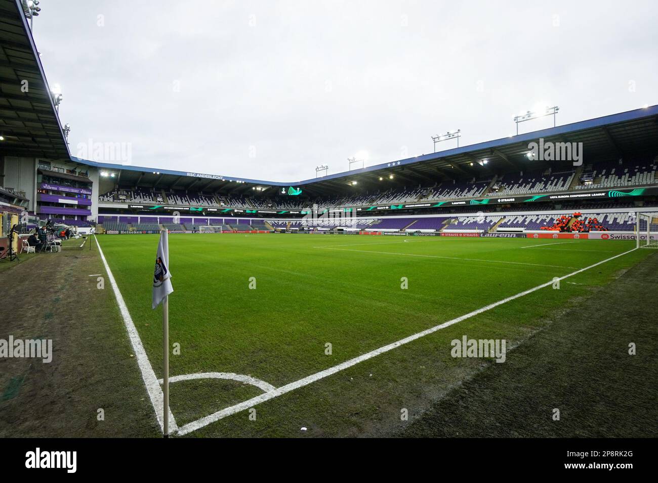 BRUSSELS, BELGIUM - MARCH 9: An interior overview of the Lotto Park ...