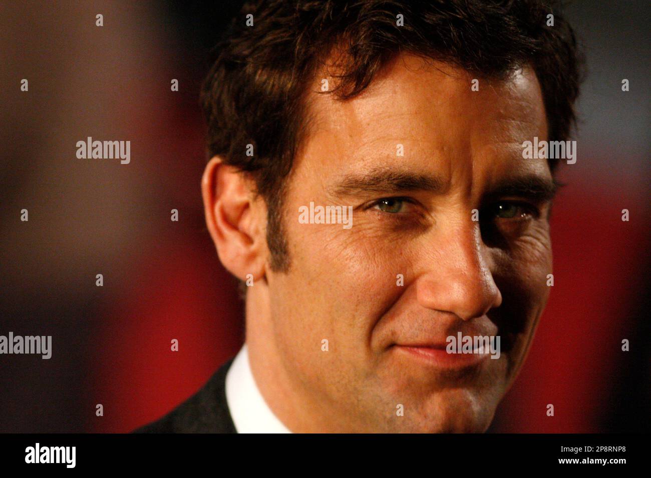 British actor Clive Owen arrives for the world premiere of the film ...