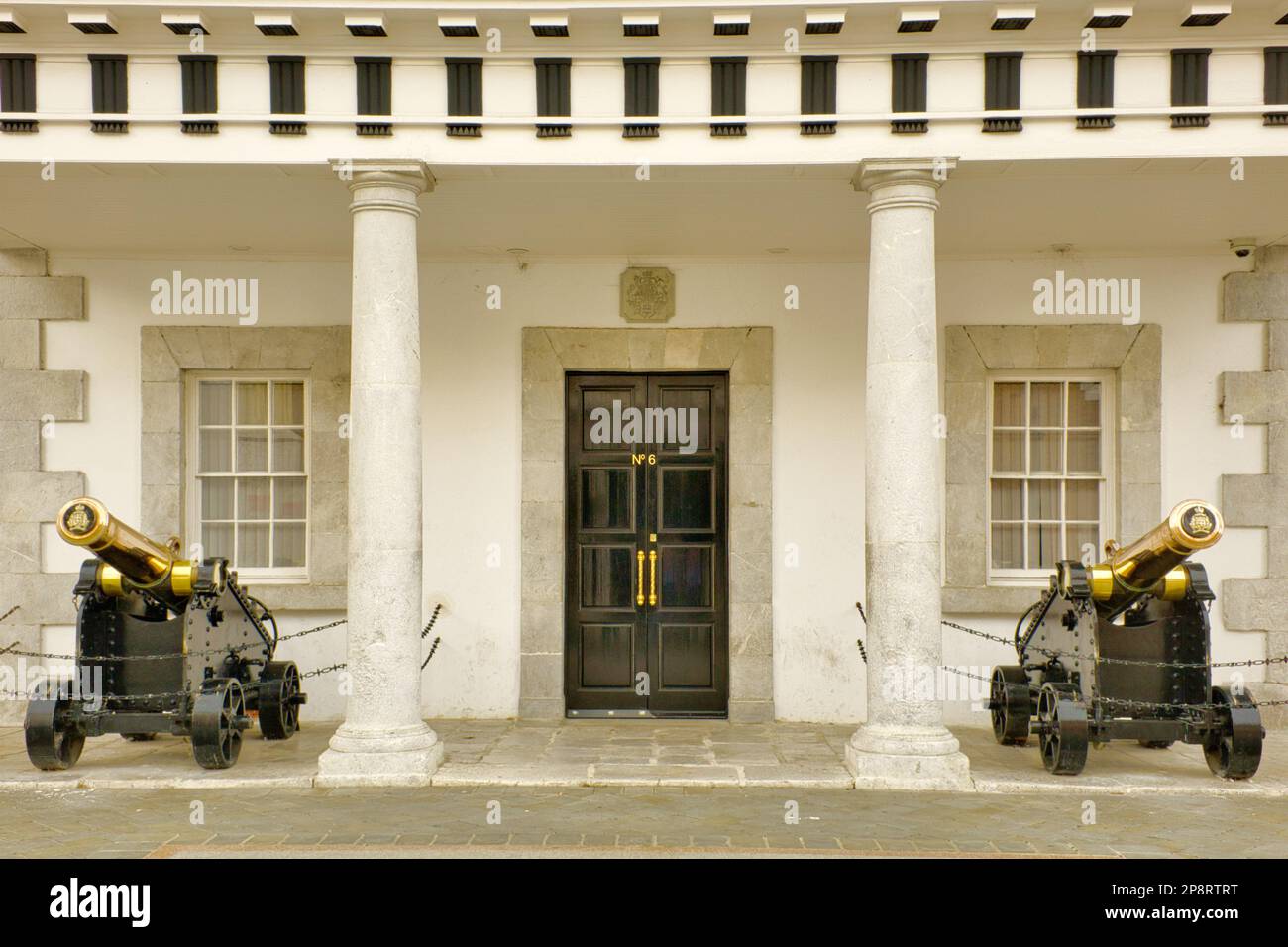 The Main Guardroom, Gibraltar Stock Photo - Alamy