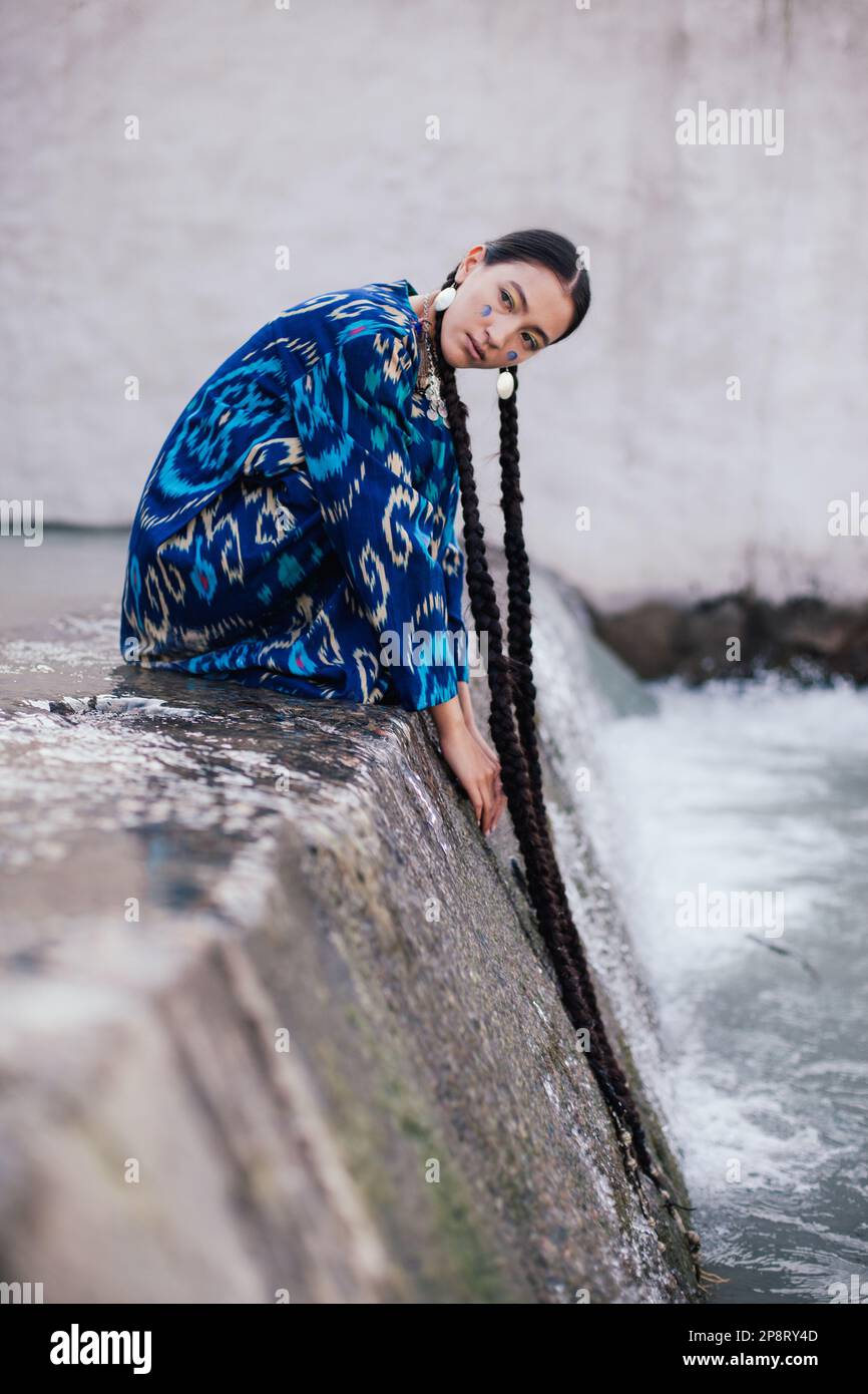 Kazakh clothing, worn by the Kazakh people, is often made of materials ...
