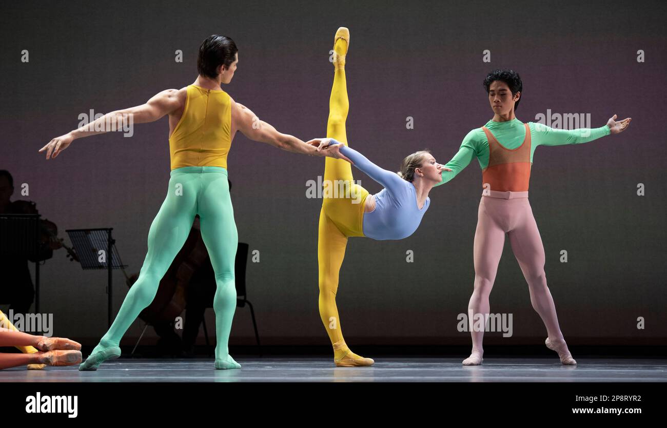 Sadlers Wells Theatre, London, UK. 9 March 2023. Dress rehearsal ...
