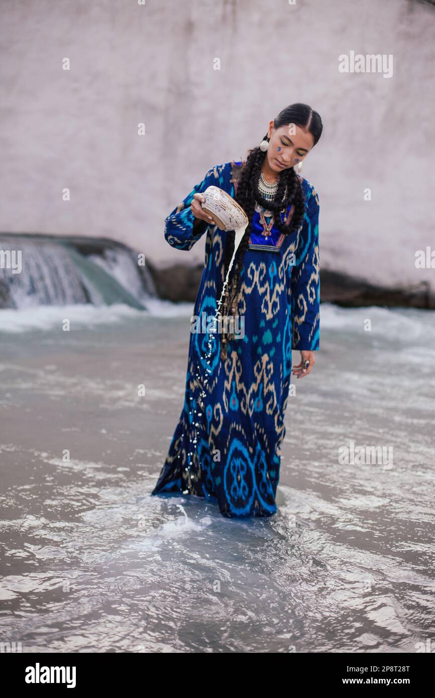 Traditional Kazakh People