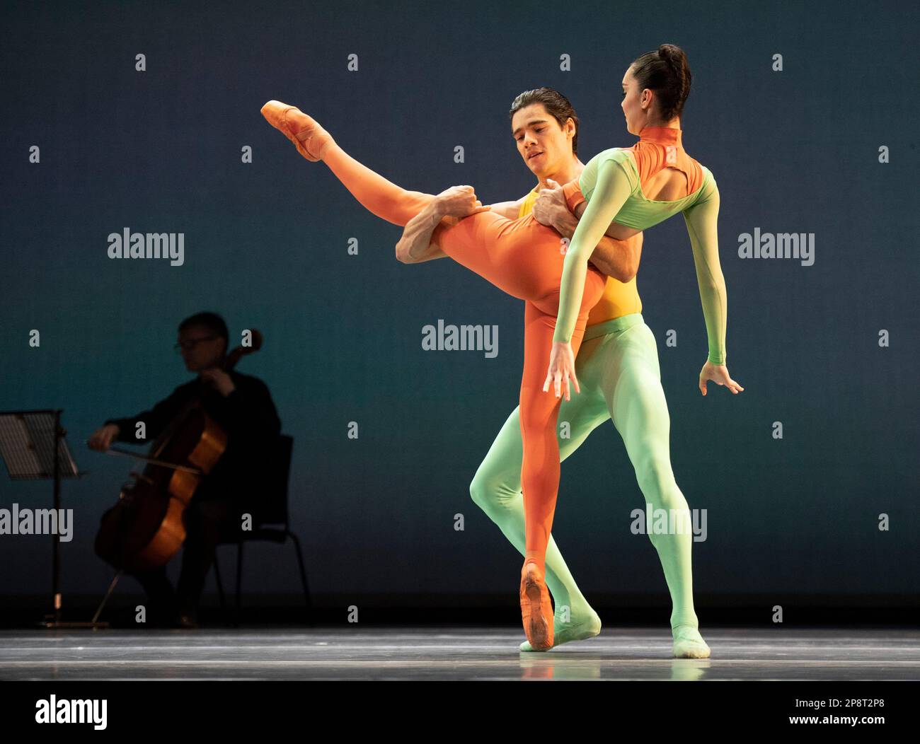 Sadlers Wells Theatre, London, UK. 9 March 2023. Dress rehearsal ...