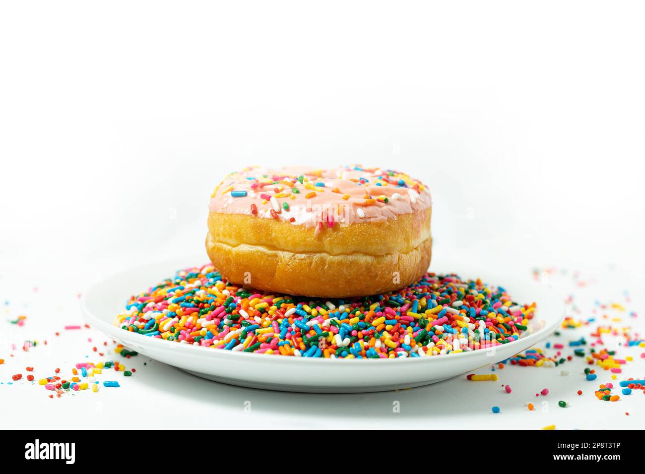 Donuts and Sprinkles Stock Photo - Alamy