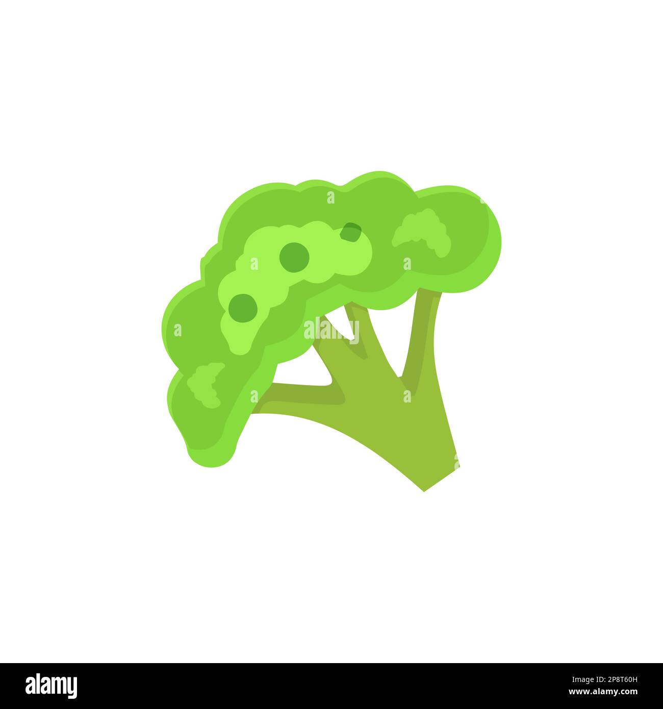 Broccoli Icon vector. Broccoli vegetable fresh farm healthy food ...