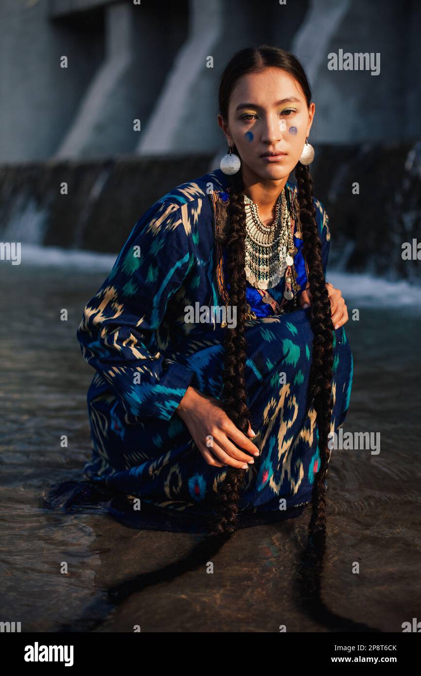 Kazakh clothing, worn by the Kazakh people, is often made of materials ...