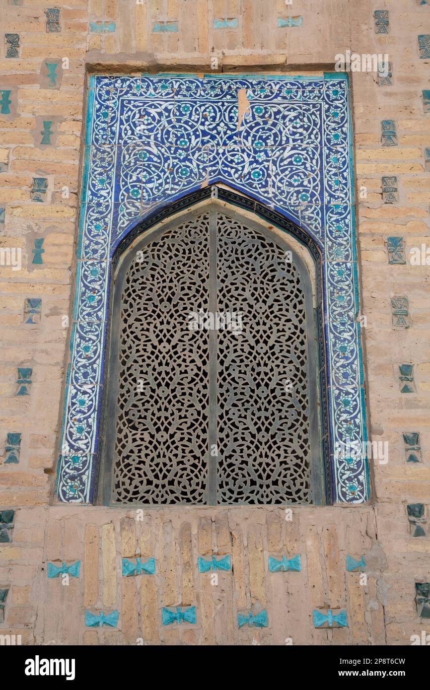Window with Tile Decorations, Tash Khauli Palace, 1830, Ichon Qala ...