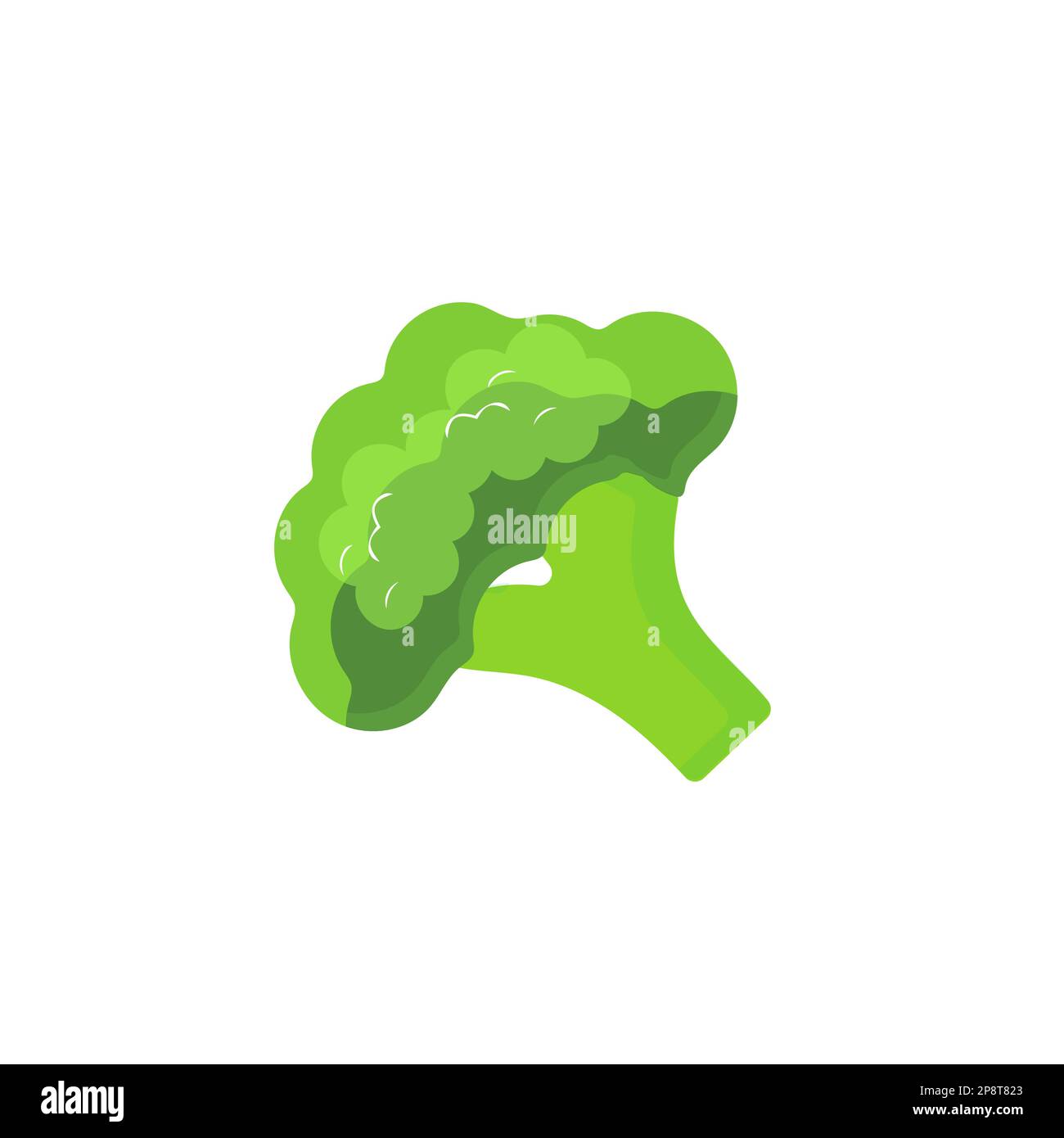 Broccoli Icon vector. Broccoli vegetable fresh farm healthy food ...
