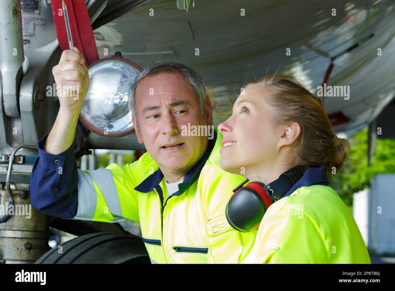 Repairing aircraft hi-res stock photography and images - Alamy