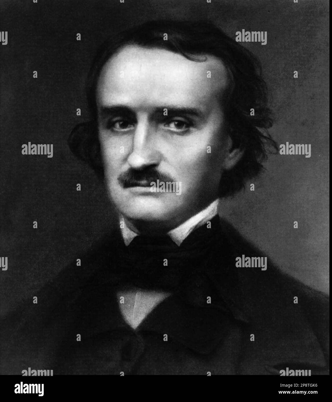 ** FILE ** This is an undated photo of Edgar Allen Poe. (AP Photo/file ...