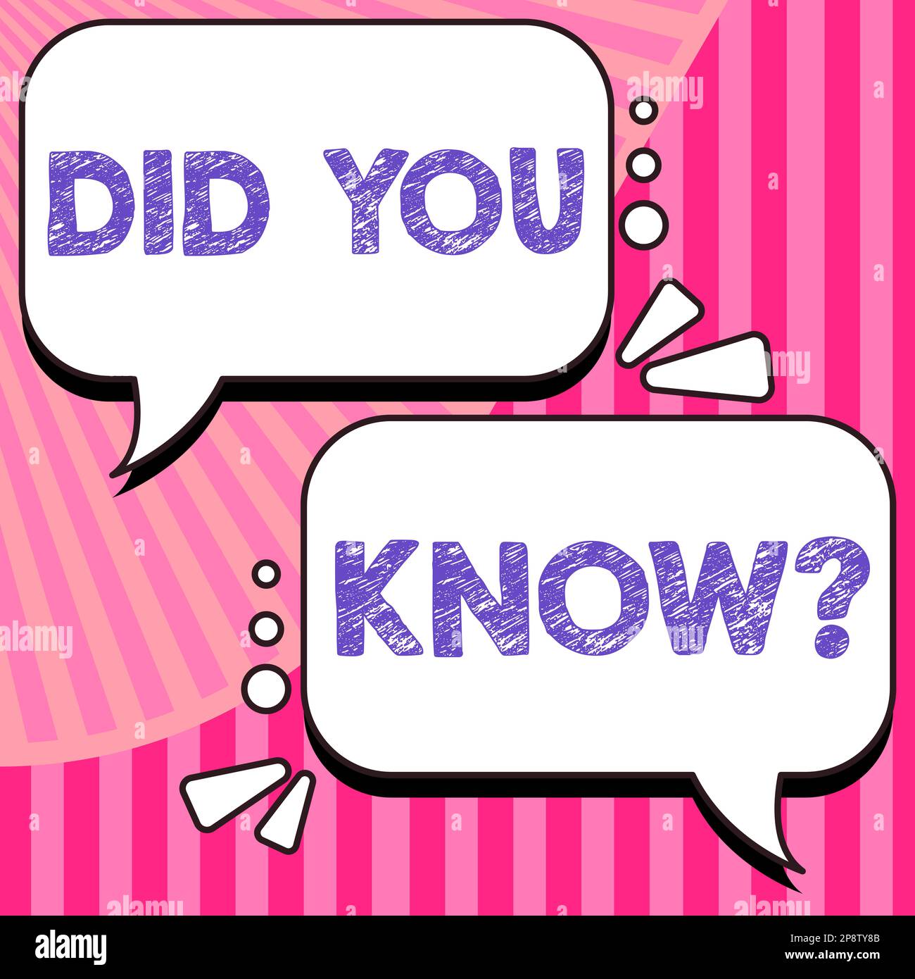 Handwriting text Did You Know. Business approach Fun Facts and Figures ...