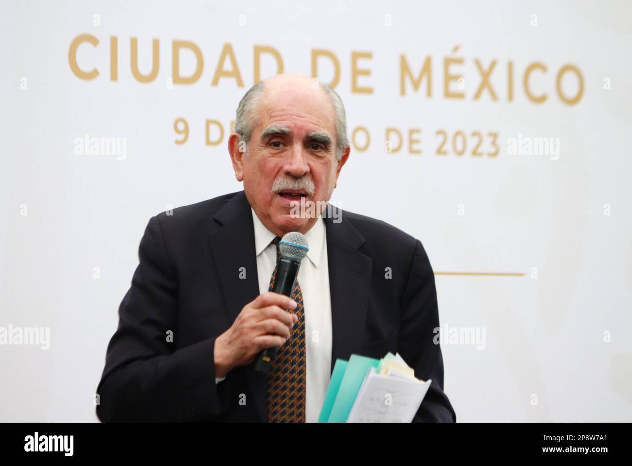 Non Exclusive: March 09, 2023, Mexico City, Mexico: Pablo Gomez Alvarez ...