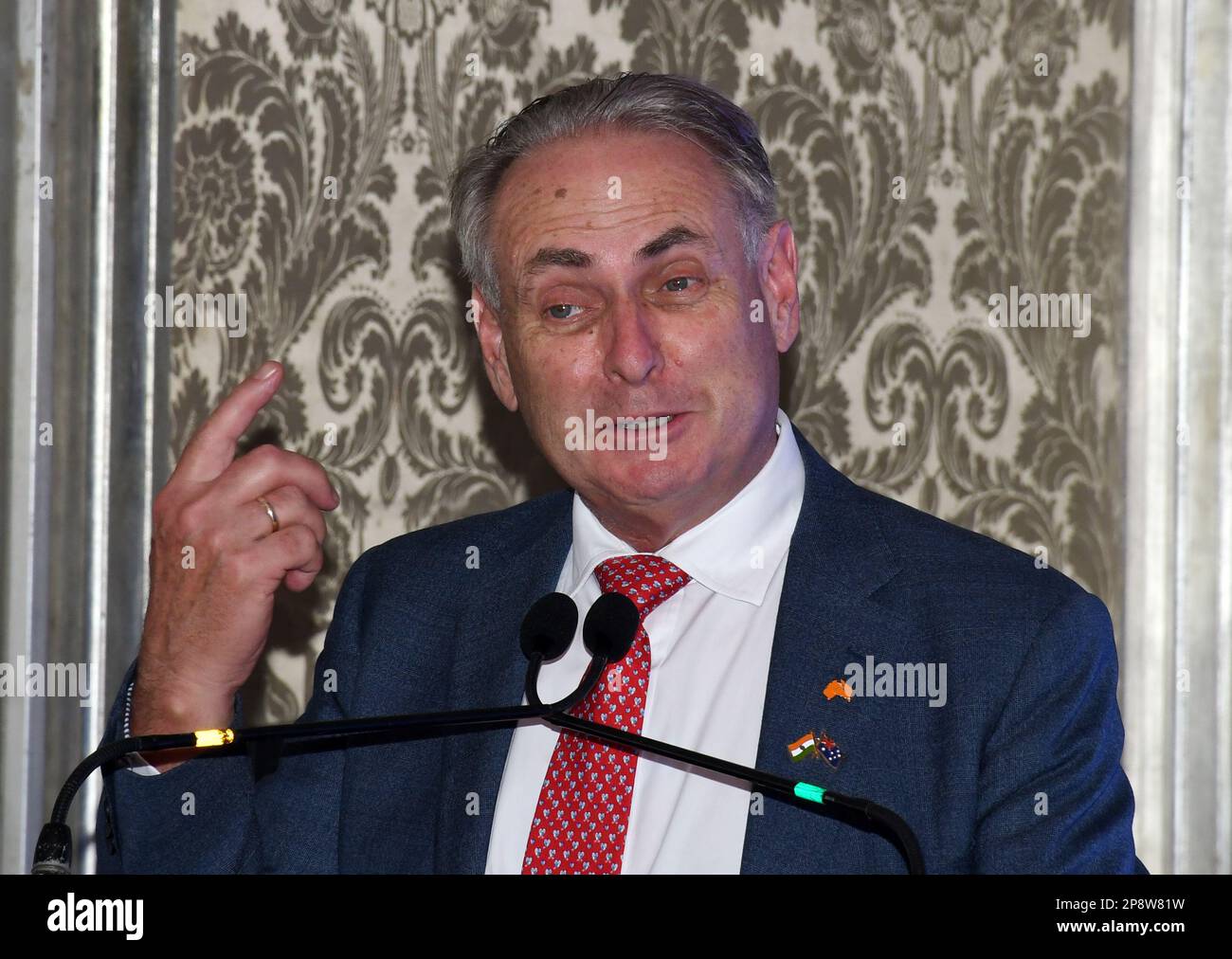 Mumbai, India. 09th Mar, 2023. Australian Minister for Trade and ...