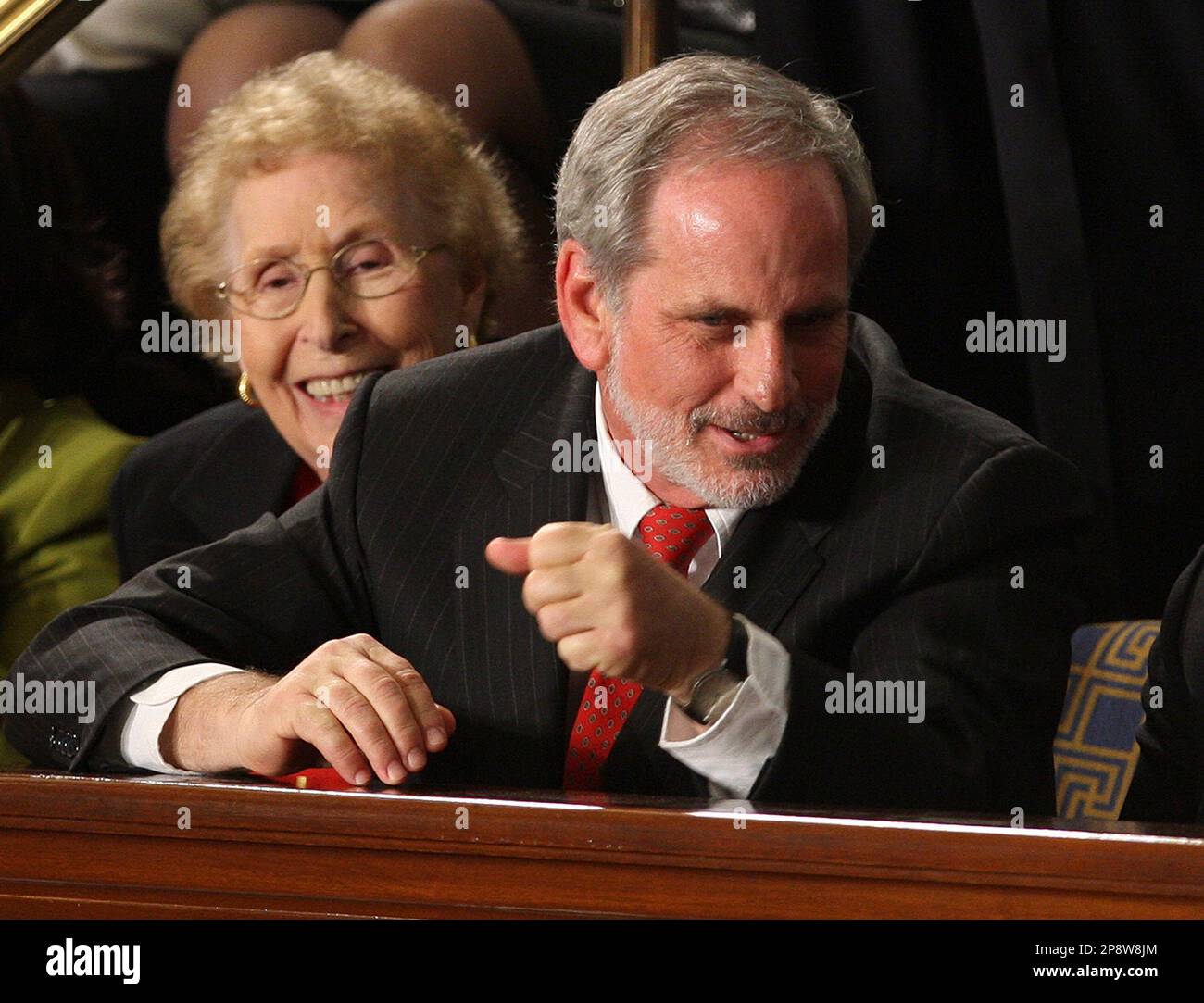 Leonard Abess Jr. of Miami attends President Barack Obama's address to ...