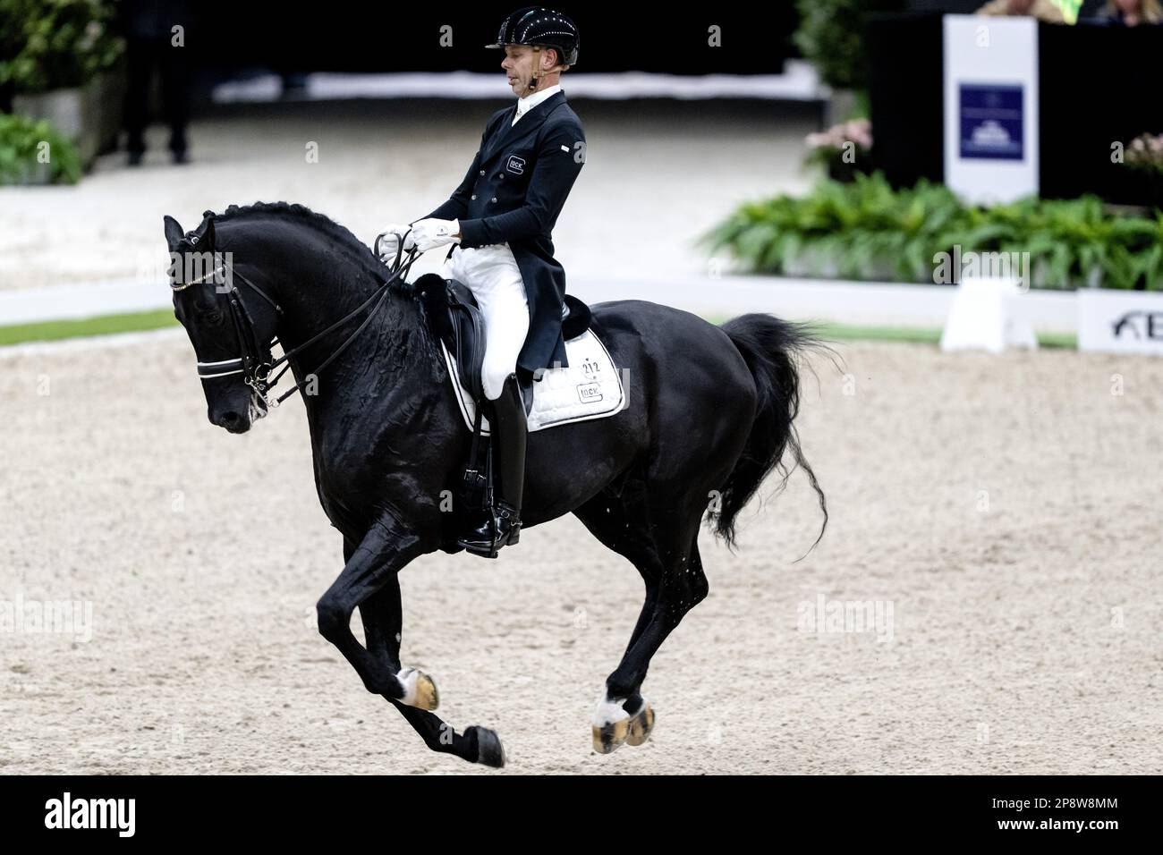 DEN BOSCH - Hans Peter Minderhoud (NED) on Glocks Dream Boy during the ...