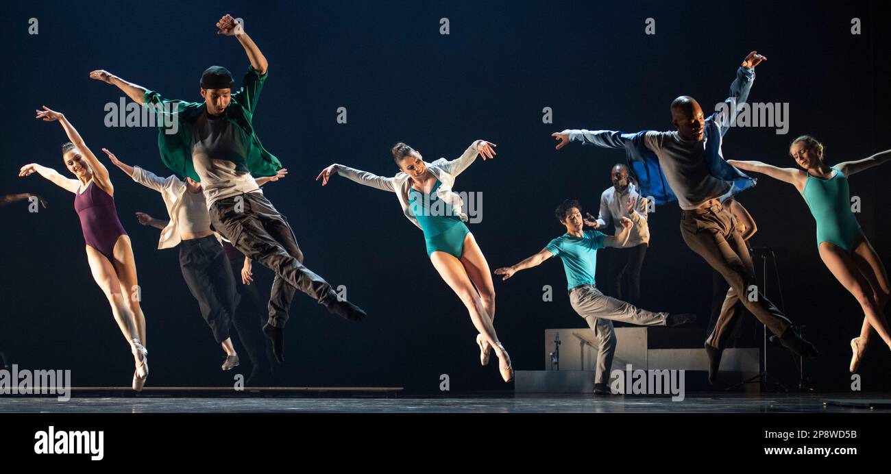 Sadlers Wells Theatre, London, UK. 9 March 2023. Dress rehearsal ...
