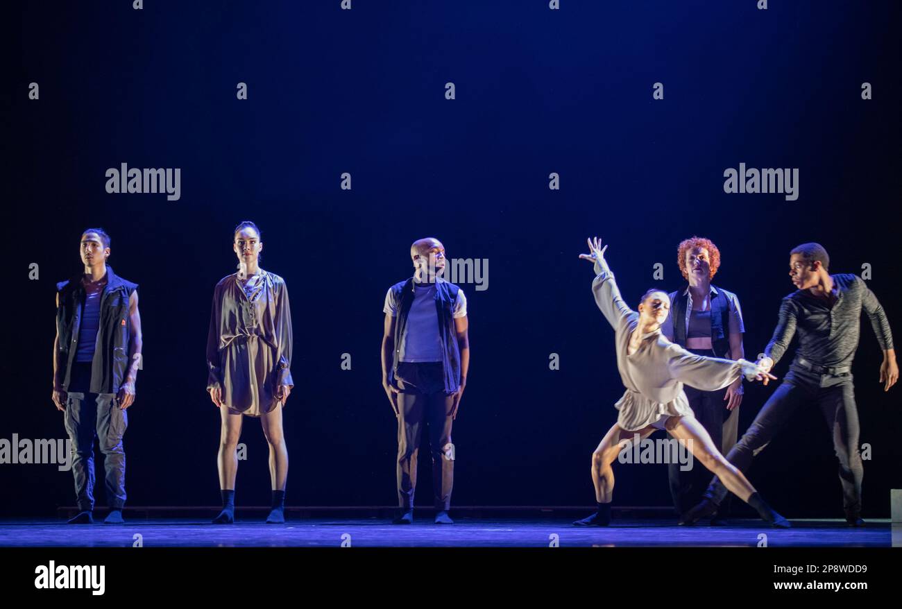 Sadlers Wells Theatre, London, UK. 9 March 2023. Dress rehearsal ...