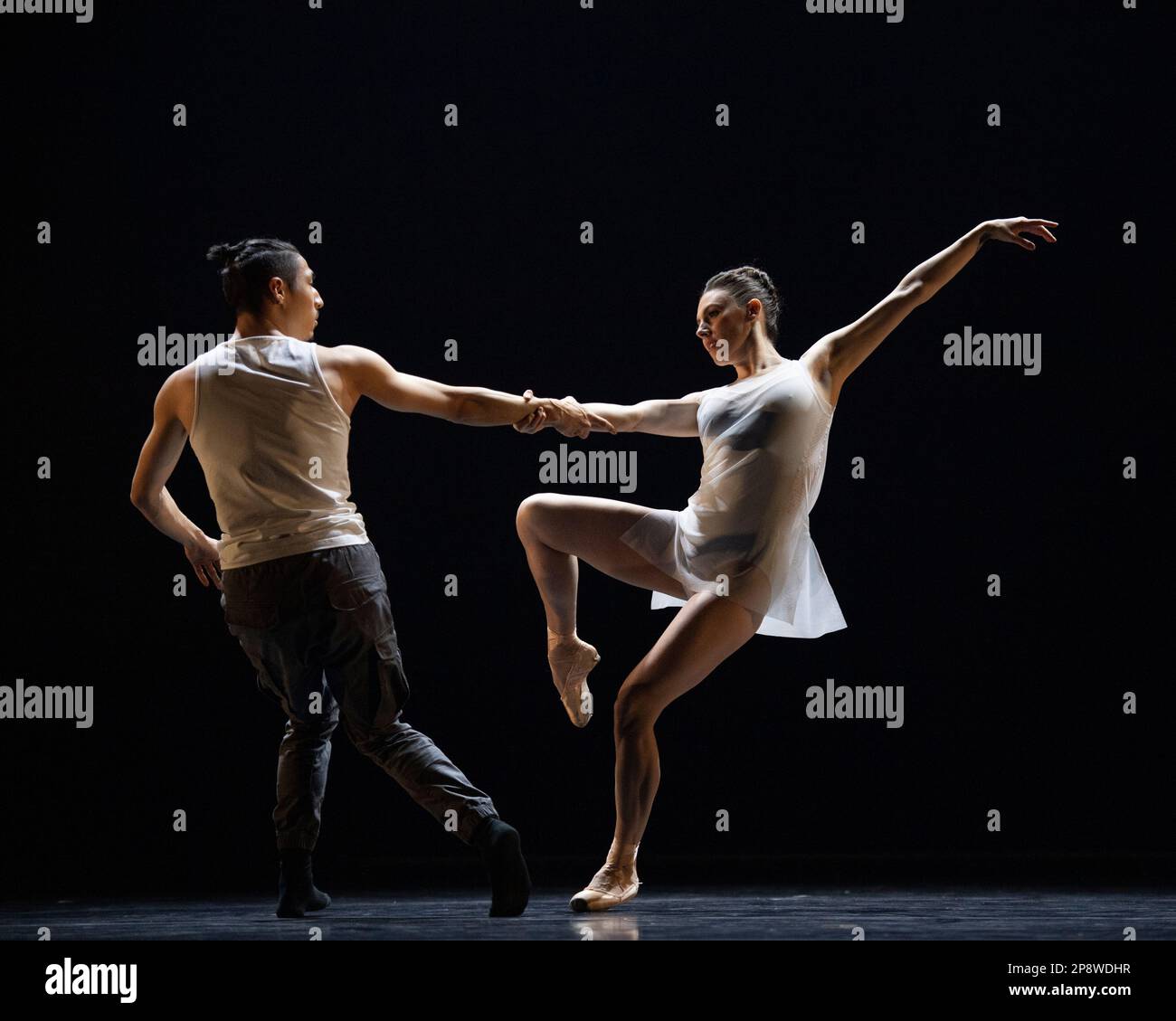 Sadlers Wells Theatre, London, UK. 9 March 2023. Dress rehearsal ...