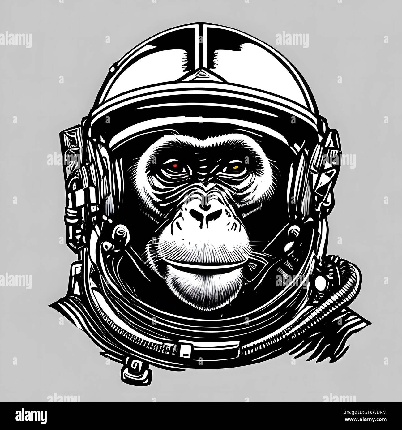 Astronaut monkey hi-res stock photography and images - Alamy