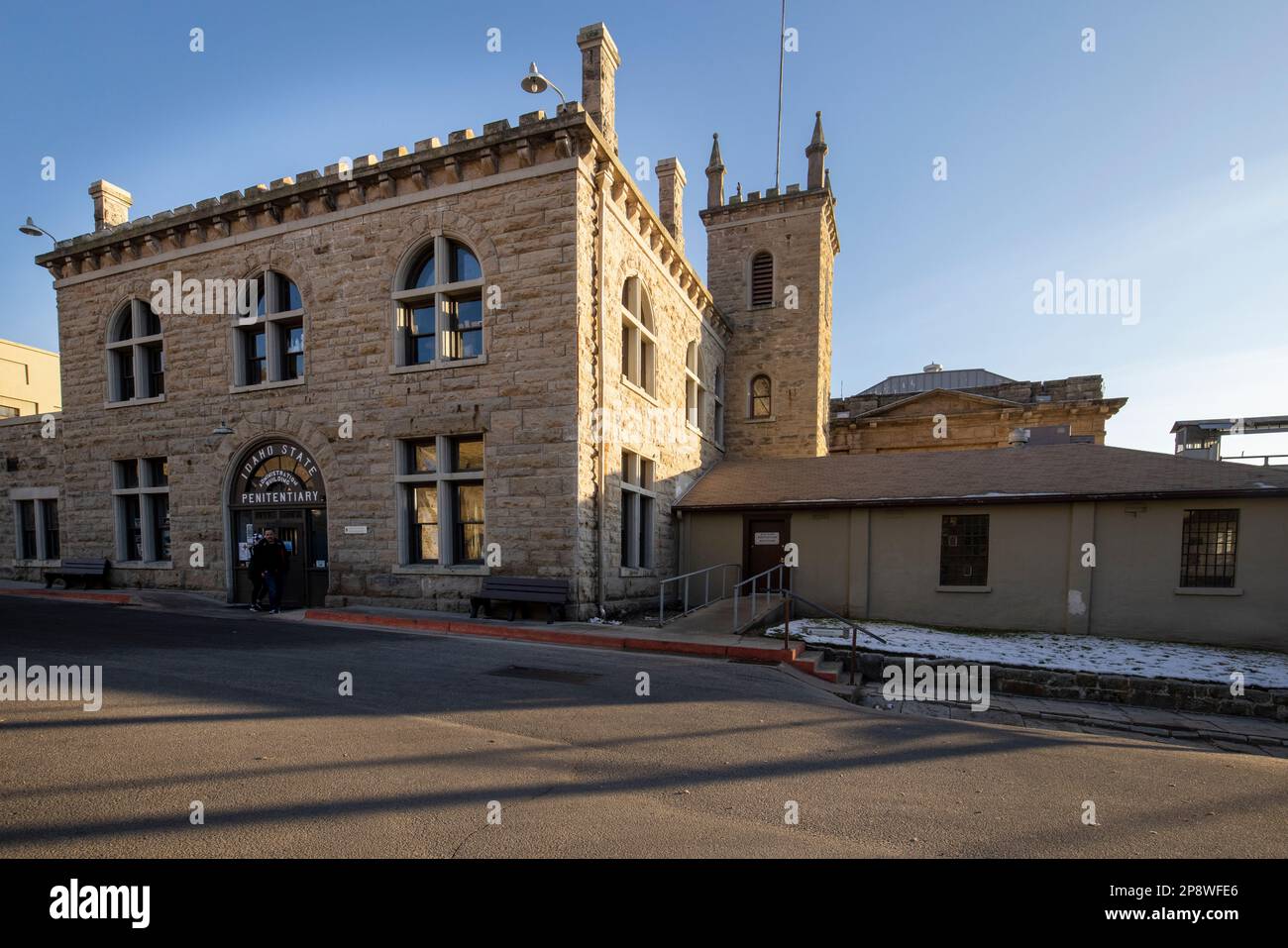 The Old Idaho Penitentiary State Historic Site was a functional prison ...