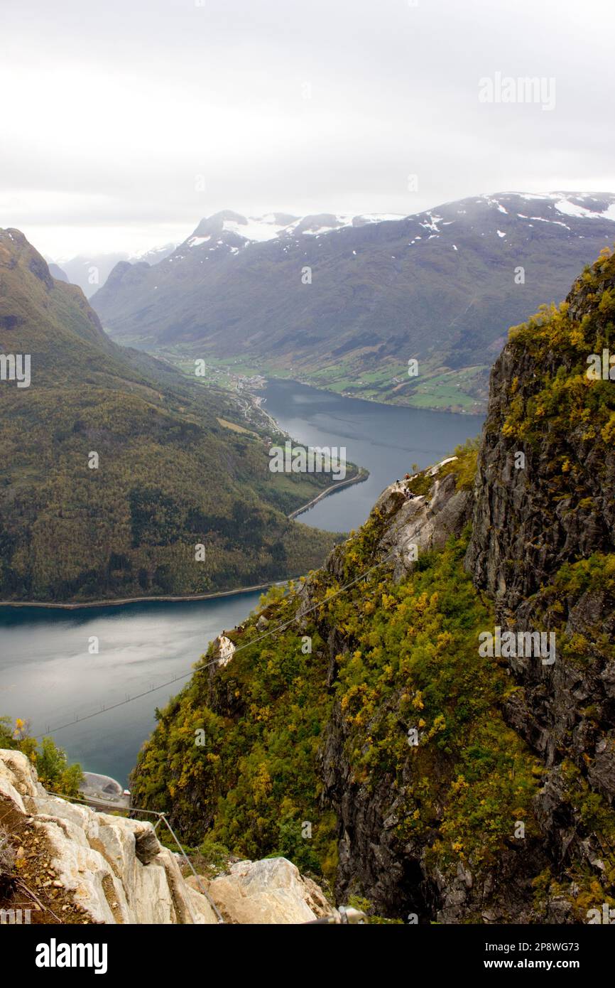 Via ferrata loen hi-res stock photography and images - Alamy