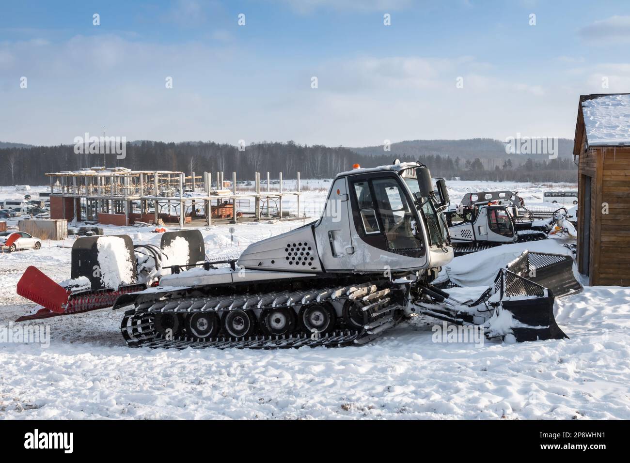 Snowcat village hi-res stock photography and images - Alamy