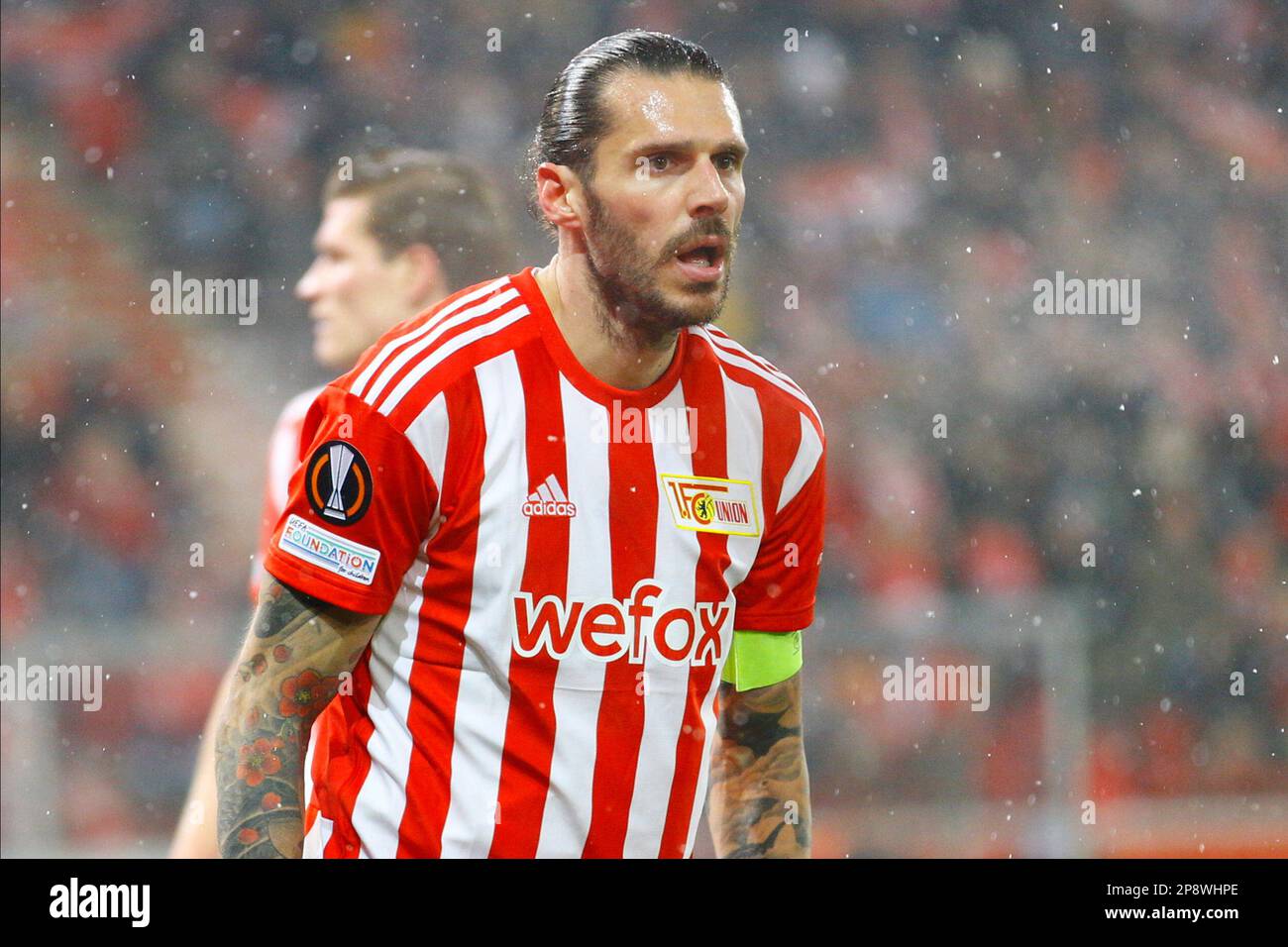 Berlin, Germany, 9 March, 2023. A general view of Christopher Trimmel ...