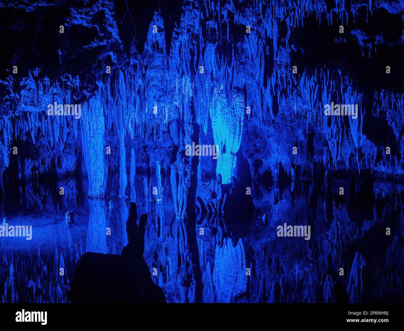 Interior view of the Meramec Caverns at Missouri Stock Photo - Alamy