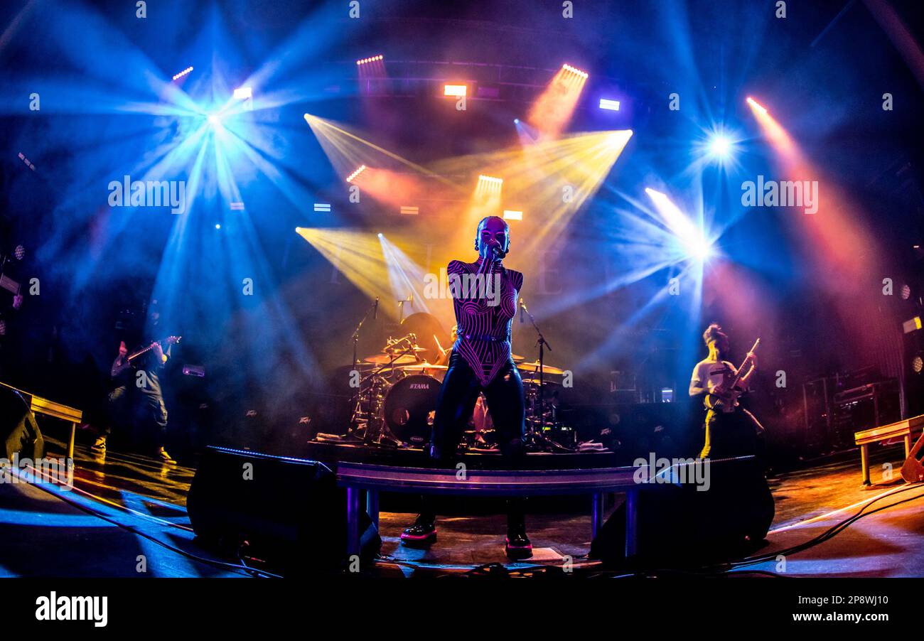 Southampton, UK, 08.03.2023. Jinjer performing at the O2 Guildhall ...