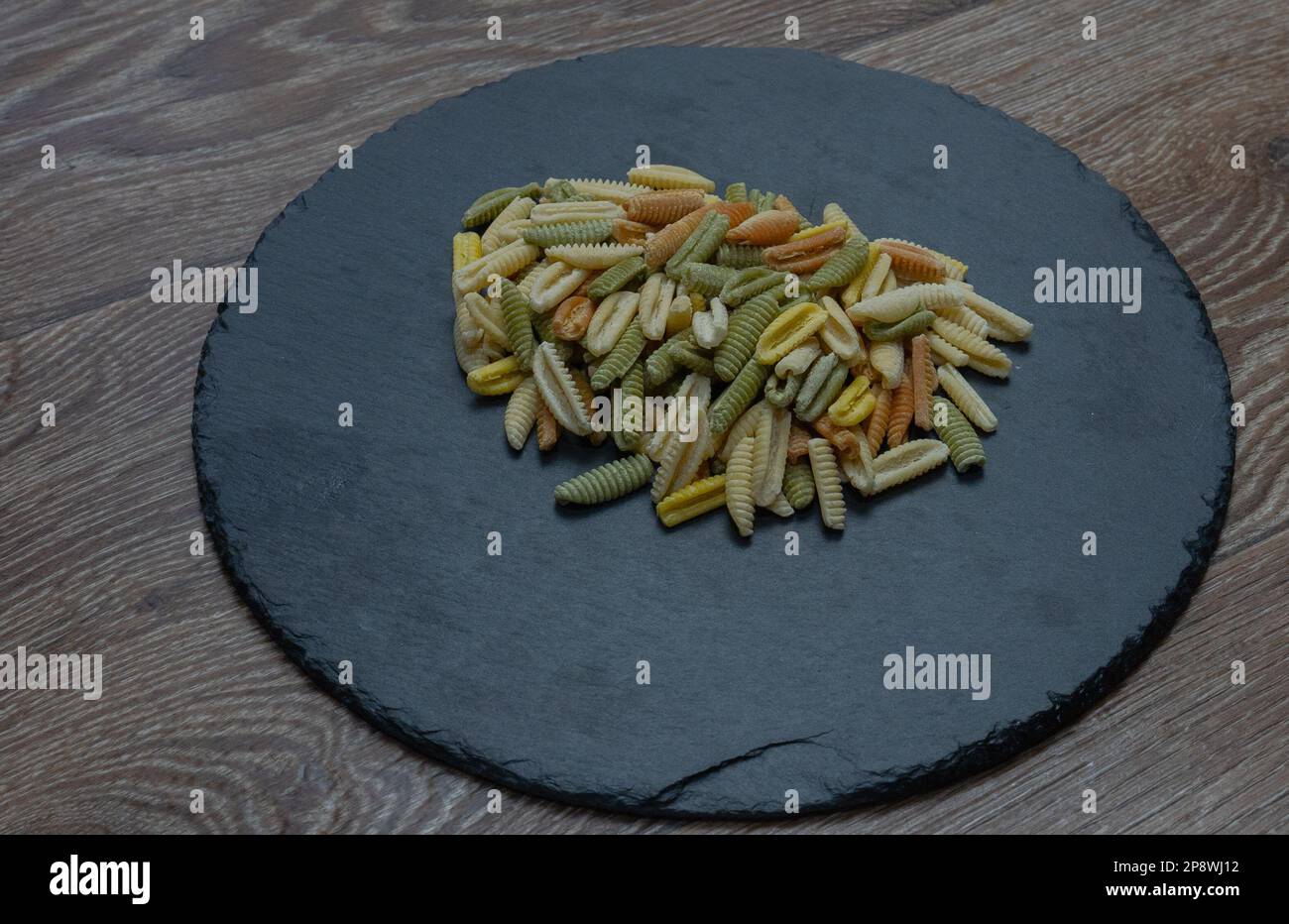 malloreddus or Sardinian gnocchetti, typical Sardinian pasta, with wild ...