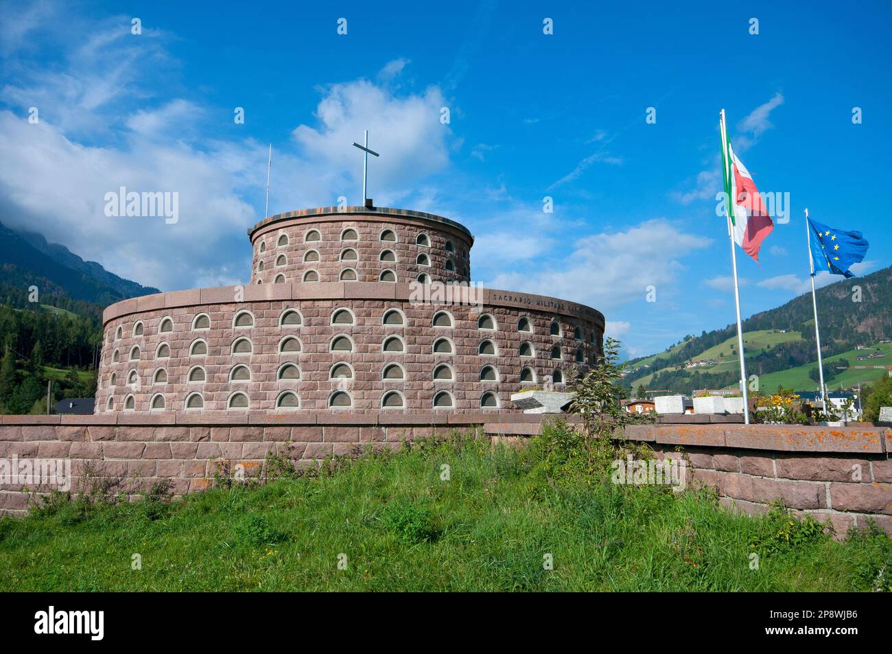 First War World Ossuary in San Candido (Innichen), built in 1939 ...