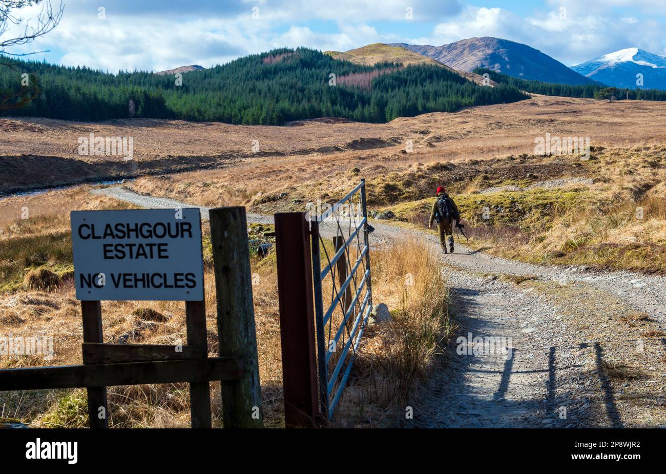 Lochdochart estate hi-res stock photography and images - Alamy